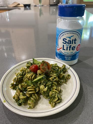 Salt For Life Sustituto de sal 105 oz Sabroso sustituto de sal de sodio ...