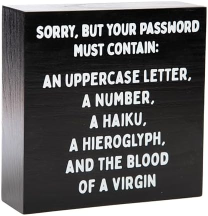 Amazon.com: Funny Office Decor Sign for Cubicle Decor or Desk ...