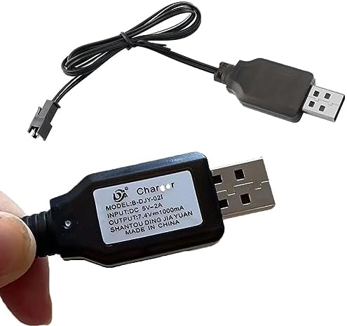 Rc Car Charger, 7.4v Usb Charging Cable, Rc Battery Charger with Jst Sm ...