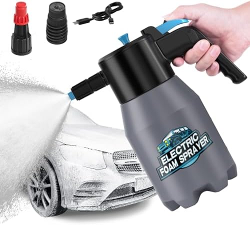 Amazon.com: SPTA Electric Pressurized Soap Sprayer - 2.25L/76 oz ...
