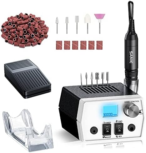 Amazon.com: Electric Nail Drill Machine Professional Nail Drill for ...