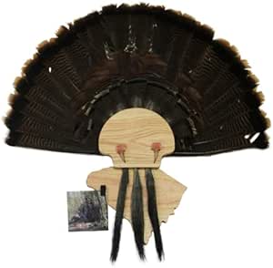Amazon.com : Esh Turkey Fan Mount Kit - Customized State Turkey Tail ...