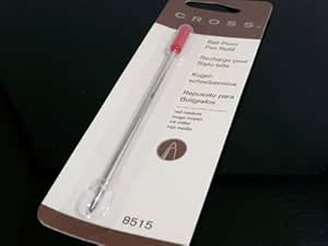 Amazon | CROSS クロス ボールペン用リフィル（替芯・インク） 8515 レッド M（中字） | 詰め替えインク | 文房具・オフィス用品