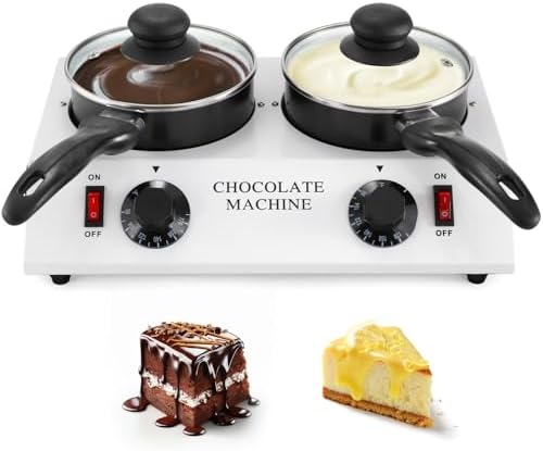 Amazon.com: ROCEEI 1 Set Chocolate Boiler Pot Electric Heating ...