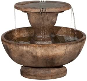 Amazon.com: Henri Studios Alfresco 2 Tier Water Feature : Baby