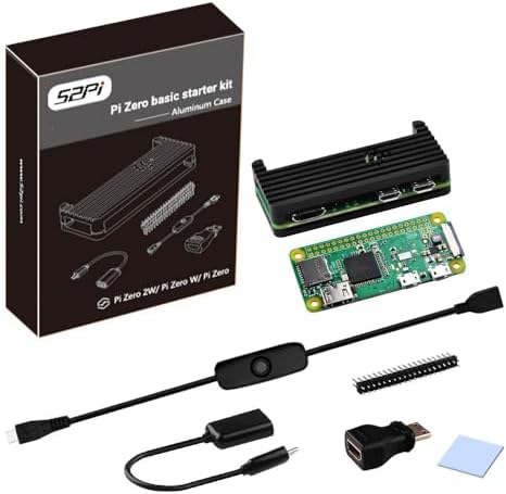 Amazon.com: GeeekPi Case for Raspberry Pi Zero 2 W Case/Zero W, with ...