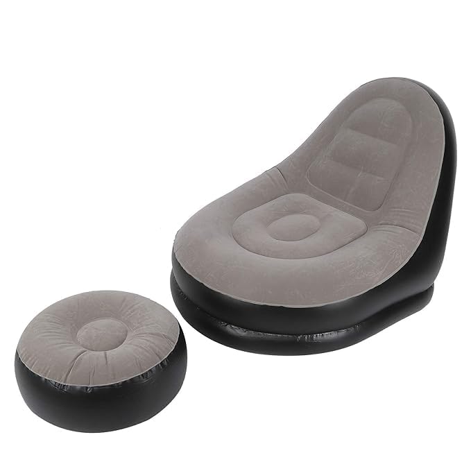 ANVAY INPEX Inflatable Lounge Chair| Inflatable Air Chair with Push ...