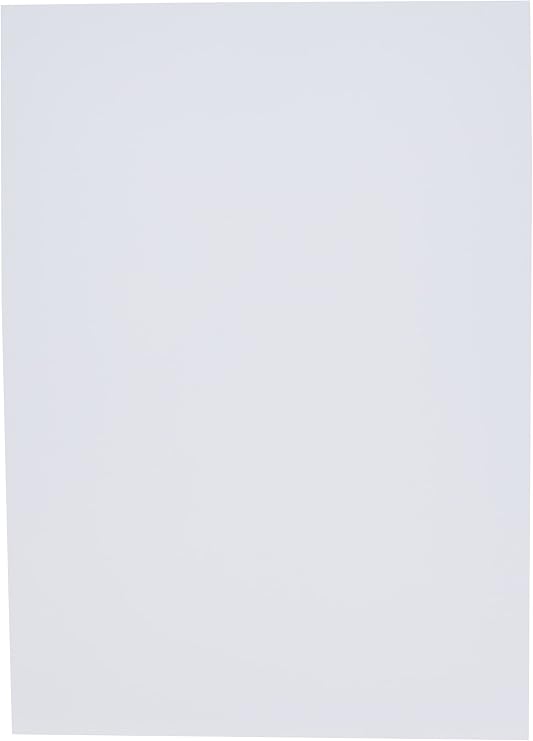 50 x A4 350gsm Premium Thick White Printer Craft Card (1) : Amazon.co ...