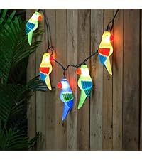 Amazon.com : 8.5Ft Red Shotgun Shell Christmas String Lights with 10 ...