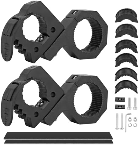 Amazon.com: ADTOPI Roll Cage Mount Quick Release Rubber Clamp Kit from ...