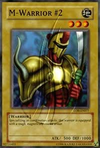 Amazon.com: Yu-Gi-Oh! - M-Warrior #2 LOB-77 Unlimited Edition - 2002 ...