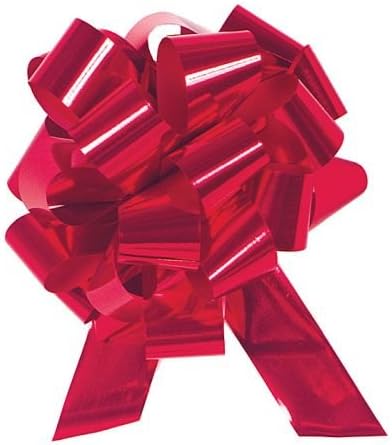Amazon.com: METALLIC RED PULL BOW #9 : Everything Else