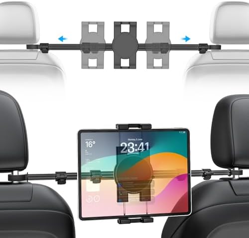 Amazon.com: Aomiker iPad Holder Car Headrest - [Stretchable Arm] 2024 ...