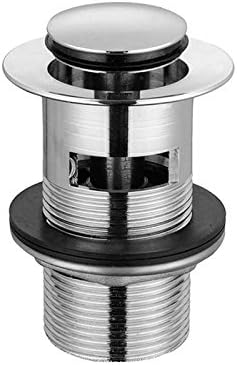 Pop Up Bathroom Sink Push Button Click Clack Plug 35mm Basin Sink Tap ...