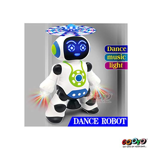 Buy Gooyo Space Super Robot - Bump and Go 360 Rotating Robot Dance ...