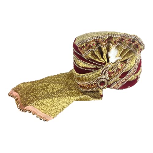 Buy Fancy Traditional Dulha Pagdi for wedding Kalangi sehra for groom ...