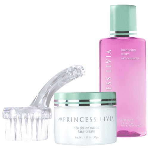 Amazon.com : Princess Livia Bee Pollen Skin Care Set ($42.50 Value ...
