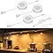 WOBANE LED Puck Lights,Hardwired Under Cabinet Lighting with Switch,DIY ...