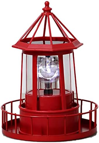 Twin Oaks Solar Lighthouse Light Kit for Outdoor Garden and Patio ...