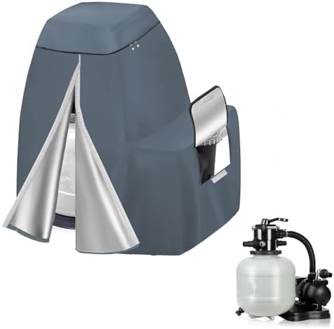 Amazon.com : TOHONFOO Sand Filter Pump Cover for 8in-16in INTEX Krystal ...
