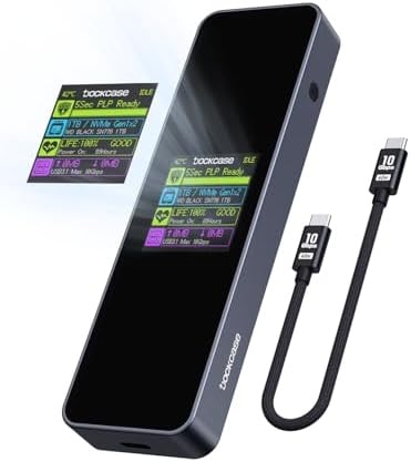 Amazon.com: iodd ST300 2.5 inch(7mm) Enclosure/USB-C/Bootable Virtual ...