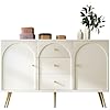 BTM Sideboard Cabinet for Living Room, Chest of Drawers with 2 doors ...