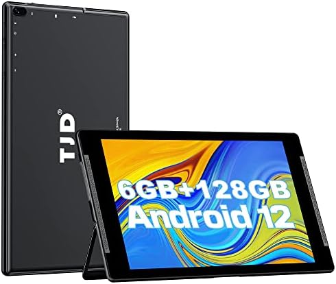 10.1 inch Tablet, Android 12 Tablets with Stand, 6GB RAM,128GB ROM ...
