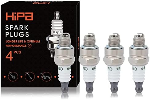Amazon.com: Hipa CMR7AU Nickel Copper Core Standard Spark Plug for NGK CMR7A Champion RY4C Spark ...