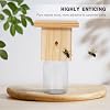 Amazon.com : 1 PCS Wood Carpenter Bee Trap for Outside - Best Bee Trap ...