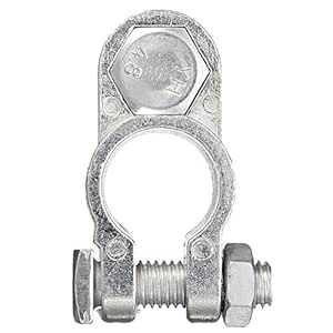 BIG BOOM® 2Pcs Battery Terminal Clamp Zinc Alloy Positive&Negative Kit ...