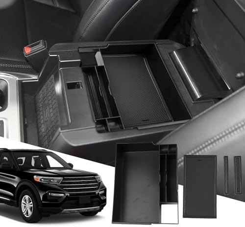 Amazon.com: Generic Center Console Organizer Compatible with For Ford ...