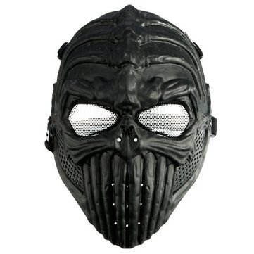 Tactical Military Skull Skeleton Full Mask for Halloween Costume Party ...