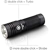 Amazon.com: WOWTAC A5 EDC Flashlight Super Bright 3650 Lumens Rechargeable LED Flashlights ...