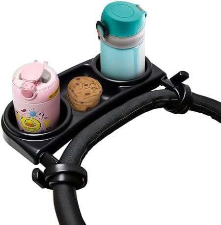 Amazon.com: Universal Stroller Snack Tray | Stroller Cup Holder ...