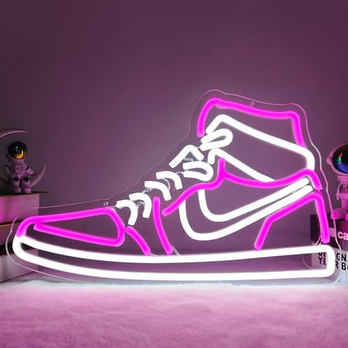 JianJung Sneaker Neon Sign Sports Shoe Neon Signs for Wall Dimmable LED ...