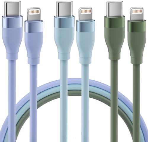 Amazon.com: iPhone Charger [Apple MFi Certified] 3 Pack 6 ft Lightning ...
