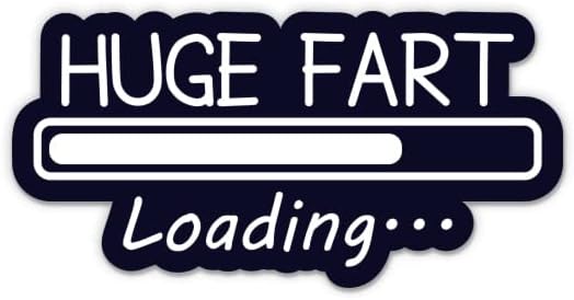 Amazon.com: Huge Fart Loading Sticker - 5" Laptop Sticker - Waterproof ...