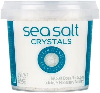 Amazon.com : Cornish Sea Salt Crystals | Coarse Sea Salt Crystals for ...