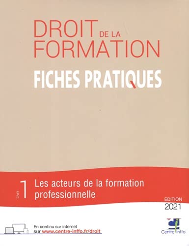 Amazon.com: Droit de la formation. Fiches pratiques : livre 1 (les ...