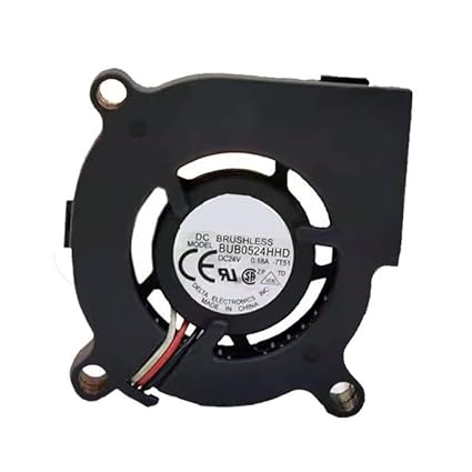 Amazon.com: 50mm x 20mm Blower Fan 24V Brushless Cooling 5020 Dual Ball ...