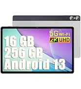 SEBBE Tablet 11 Pollici Android 13 Tablets, 16GB RAM 256GB ROM (TF 1TB ...