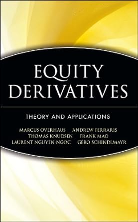Amazon.com: Equity Derivatives: Theory and Applications (Wiley Finance ...