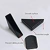 Amazon.com: UoYu 20 pcs Mirror Corner Protectors 4 x 50mm Black ...