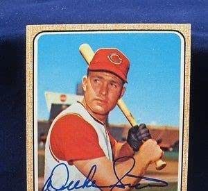 DUKE SIMS signed 1968 Topps CLEVELAND INDIANS Card #508 - Baseball ...