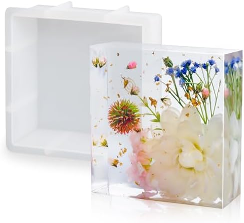 Amazon.com: YOILES Resin Molds, Heart Silicone Molds for Resin, Epoxy ...