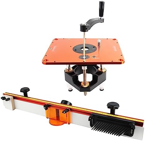 O'SKOOL Router Lift Systems with 32 Inches Long Router Table Fence ...