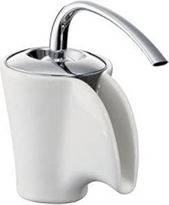 KOHLER K-11010-7 Vas Ceramic Faucet, Black Black - Touch On Bathroom ...