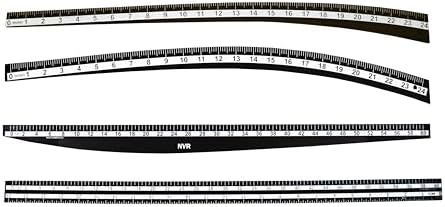 NVR Tailoring Fiber Scales (4-shape) Combo, Hip Curve, Leg Curve ...