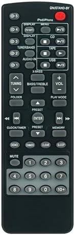 Amazon.com: RRMCGA255AWSA Replace Remote Control fit for Sharp Mini ...