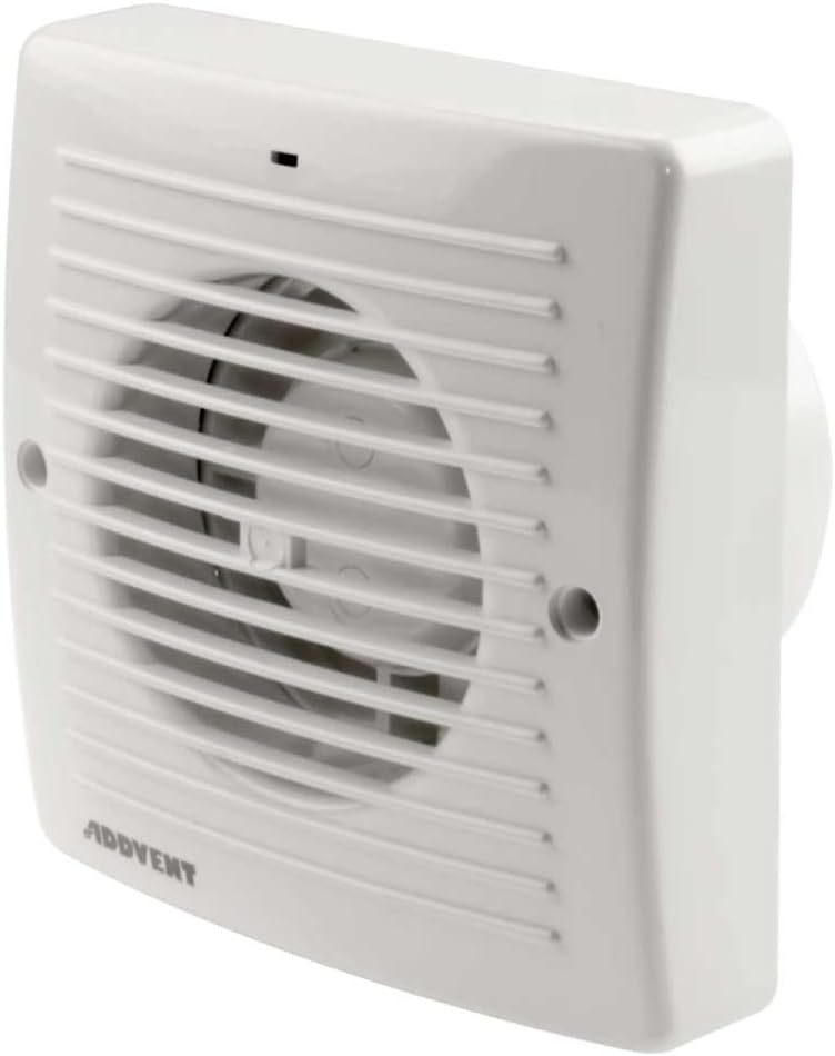 Addvent AVX100TN Axial Extractor Fan 100mm (Timer Model), White ...